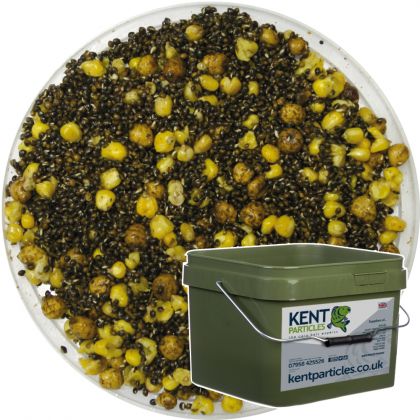Prepared Hemp, Maize And Tiger Nuts | Carp Particles | Kent Particles